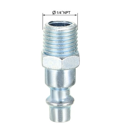 Quick Coupler , Air Quick-Connect Fitting , 1/4-Inch NPT Male Thread ...