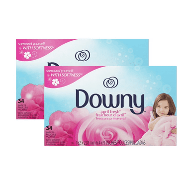 Downy Light Mega Dryer Sheets, White Lavender Scent, Fabric Softener ...