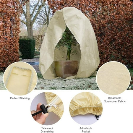 Winter Protection Potted Plant Sack Winter Protection for Plants ...
