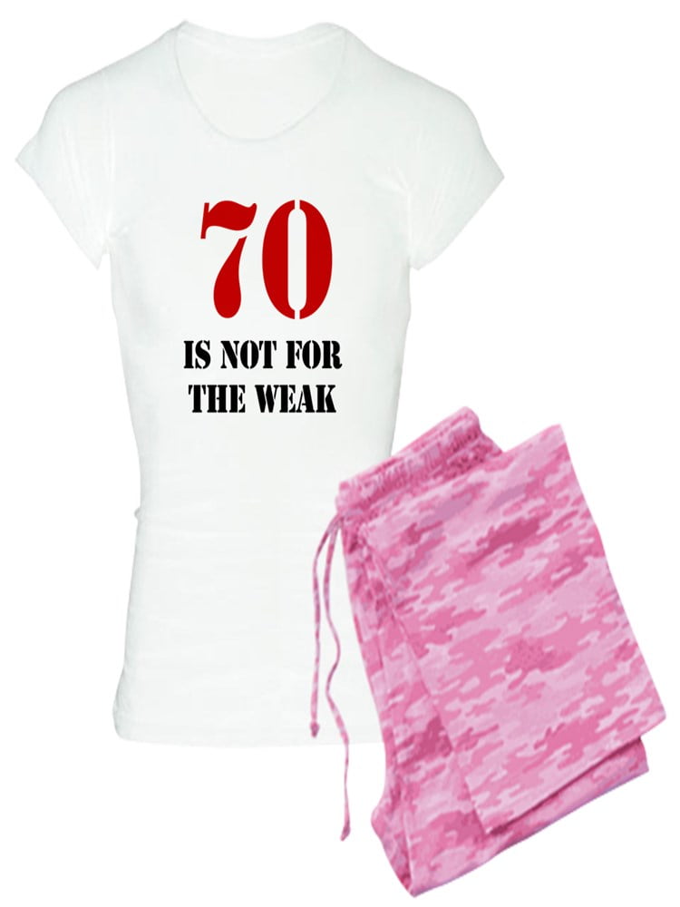 CafePress - 70Th Birthday Gag Gift - Women's Light Pajamas - Walmart.com