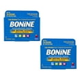 2 Pack - Bonine Motion Sickness Prevention Raspberry Chewable Tablets 8 ...