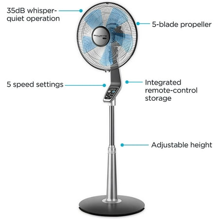 Sinda VU5670 Turbo silence Stand Fan Oscillating Fan with Remote ...