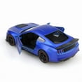 1/43 Scale Ford Mustang Diecast Model Car with Open Doors, Pull-Back ...