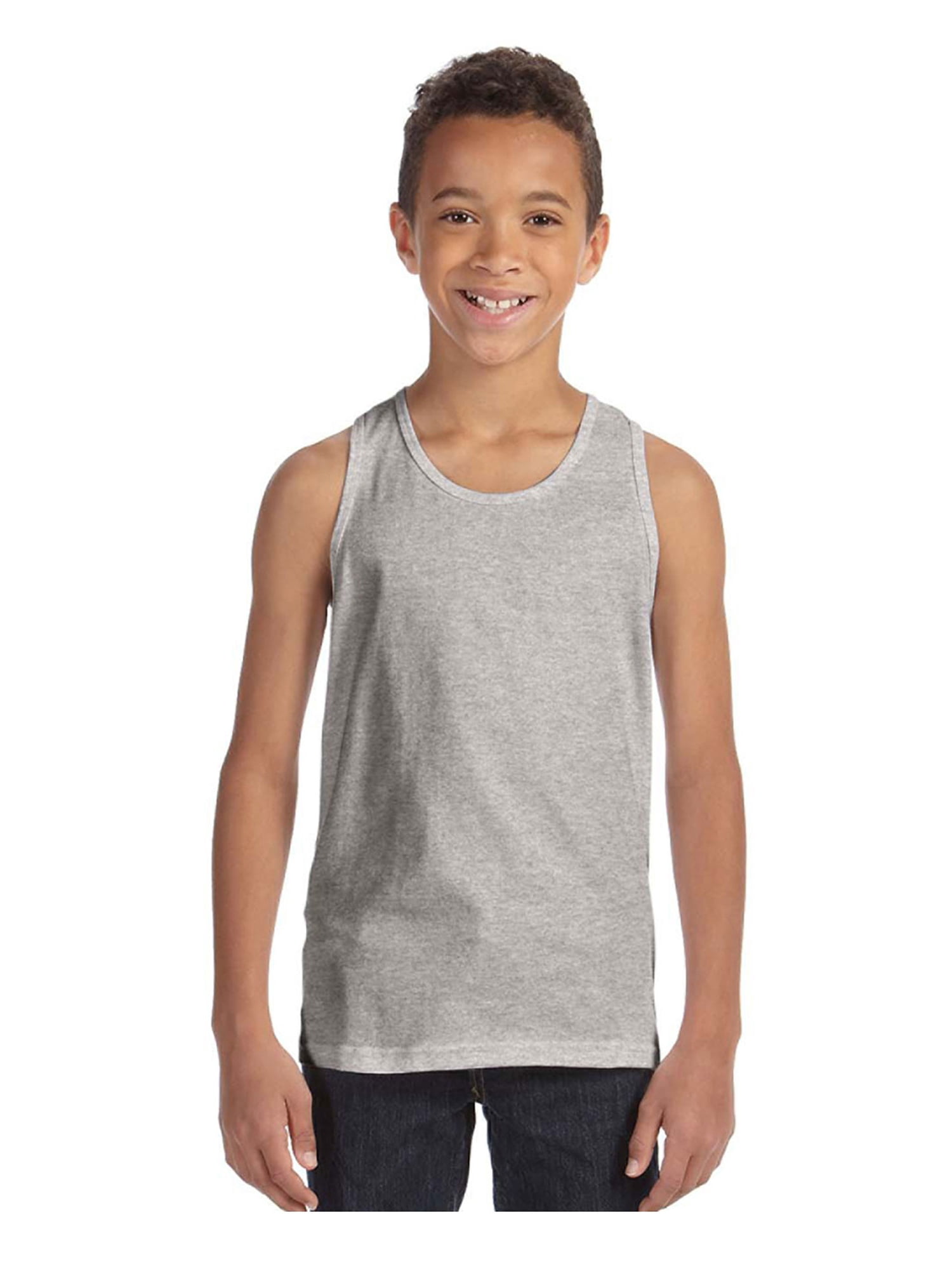 Bella Canvas Big Boy's Blend Comfort Jersey Tank Top, Style C3480Y ...