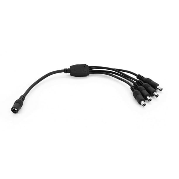 Labymos DC 1 to 4 Power Split Splitter Cable 5.5*2.1mm for CCTV Camera ...