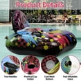 OldPAPA Pool Floats, Mermaid Inflatable Pool Floaties for Adults, 45 ...