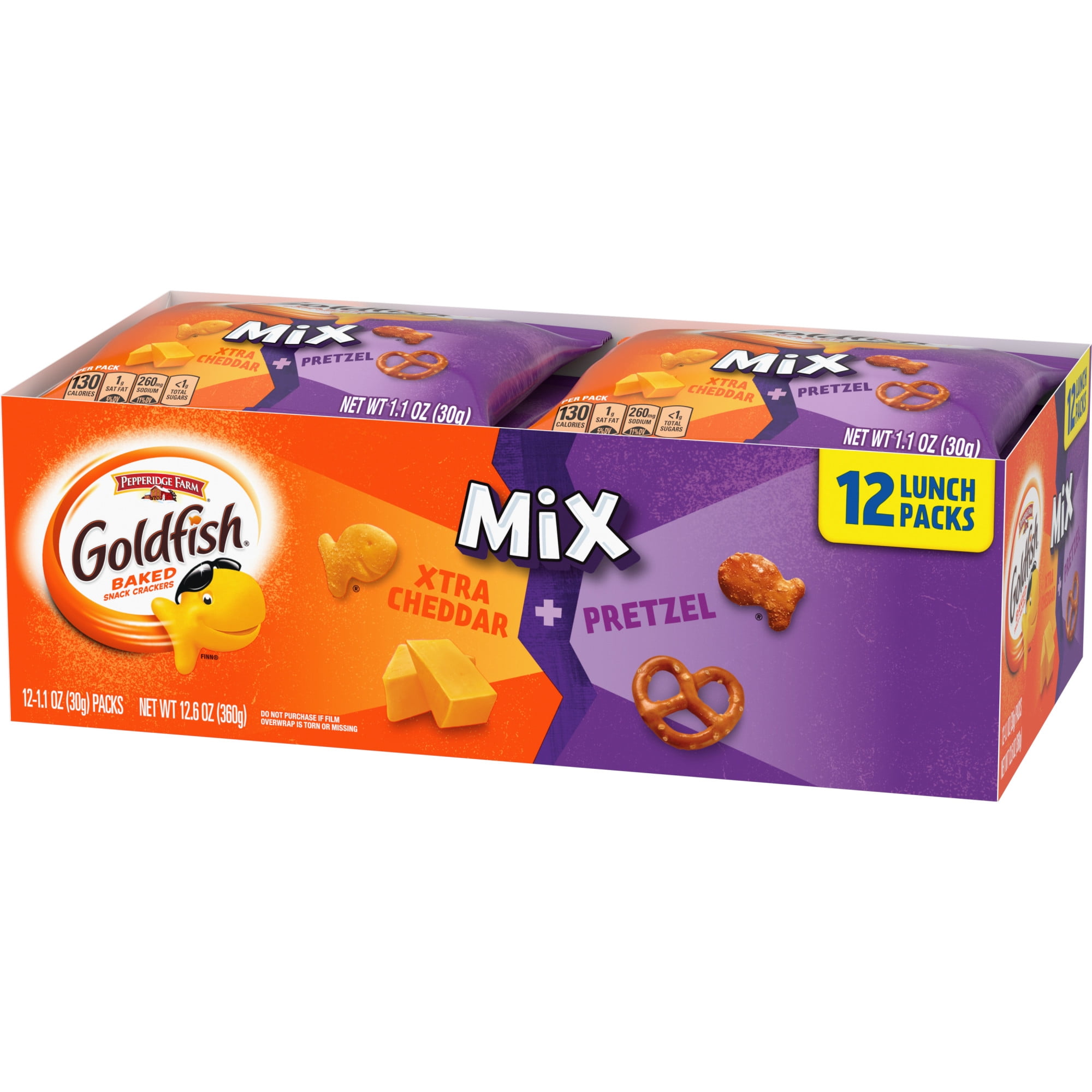 Purple Goldfish Crackers