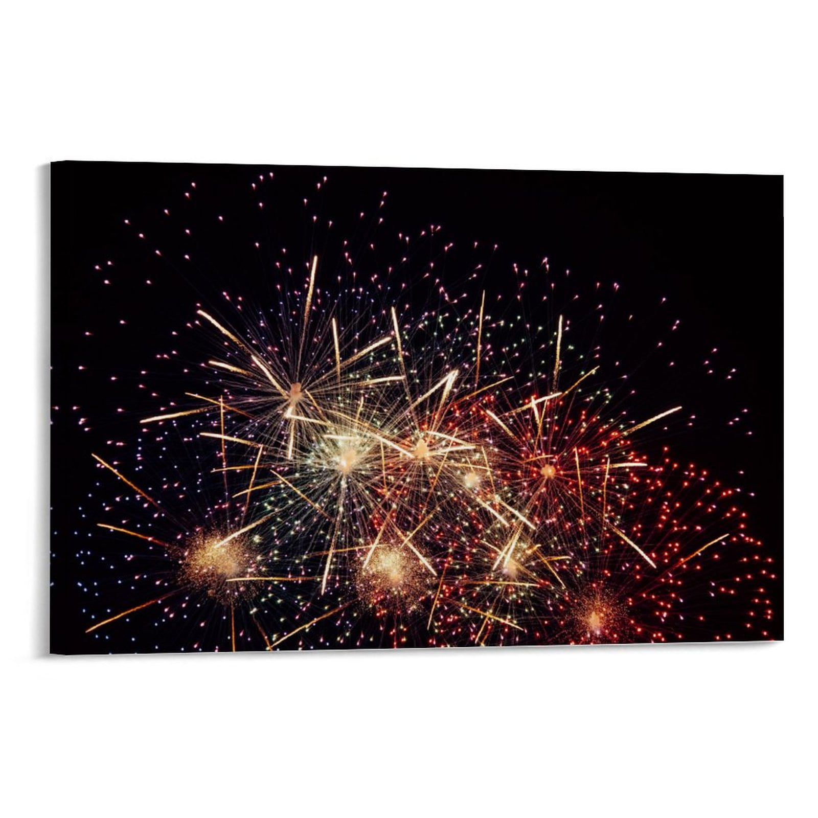 High Resolution Fireworks Background Clip Art