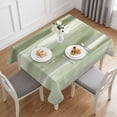 Abstract Sage Green Gradient Table Cloth 52x70in, Waterproof Rectangle ...