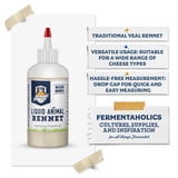Fermentaholics Dairy Liquid Animal Rennet for Efficient Cheese Making ...