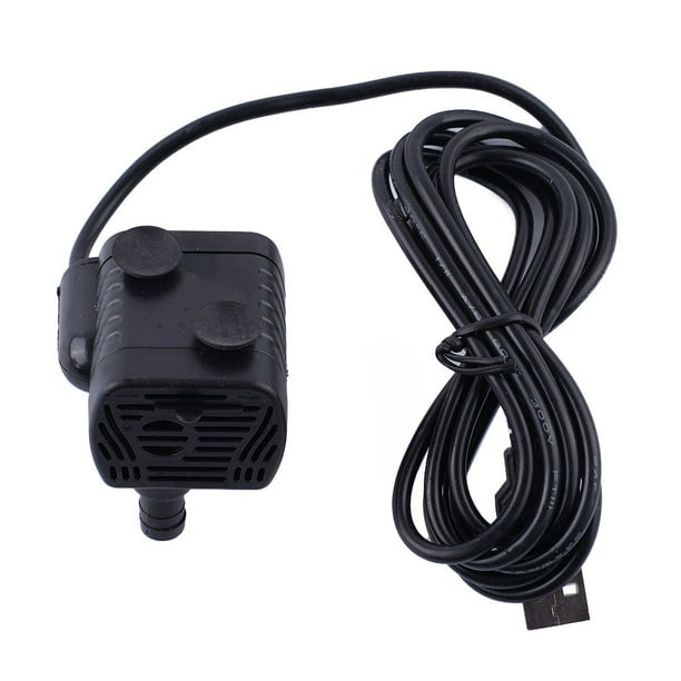USB Submersible Water Pump For Aquarium Fish Tank Hydroponics DC 3.5-9V ...