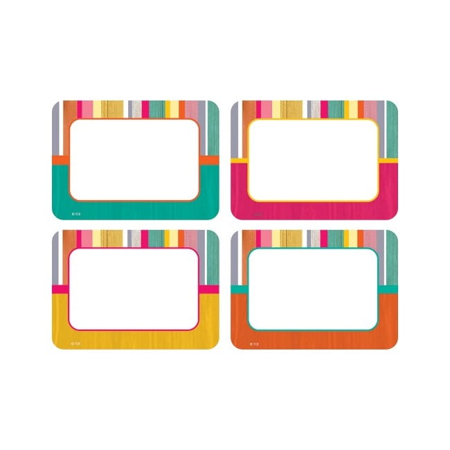 TEACHER CREATED RESOURCES (3 PK) TROPICAL PUNCH NAME TAGS 2684BN ...