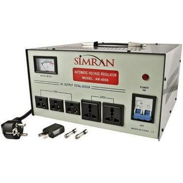 Simran AR-3000 3000-Watt Heavy Duty Voltage Regulator/Stabilizer with ...
