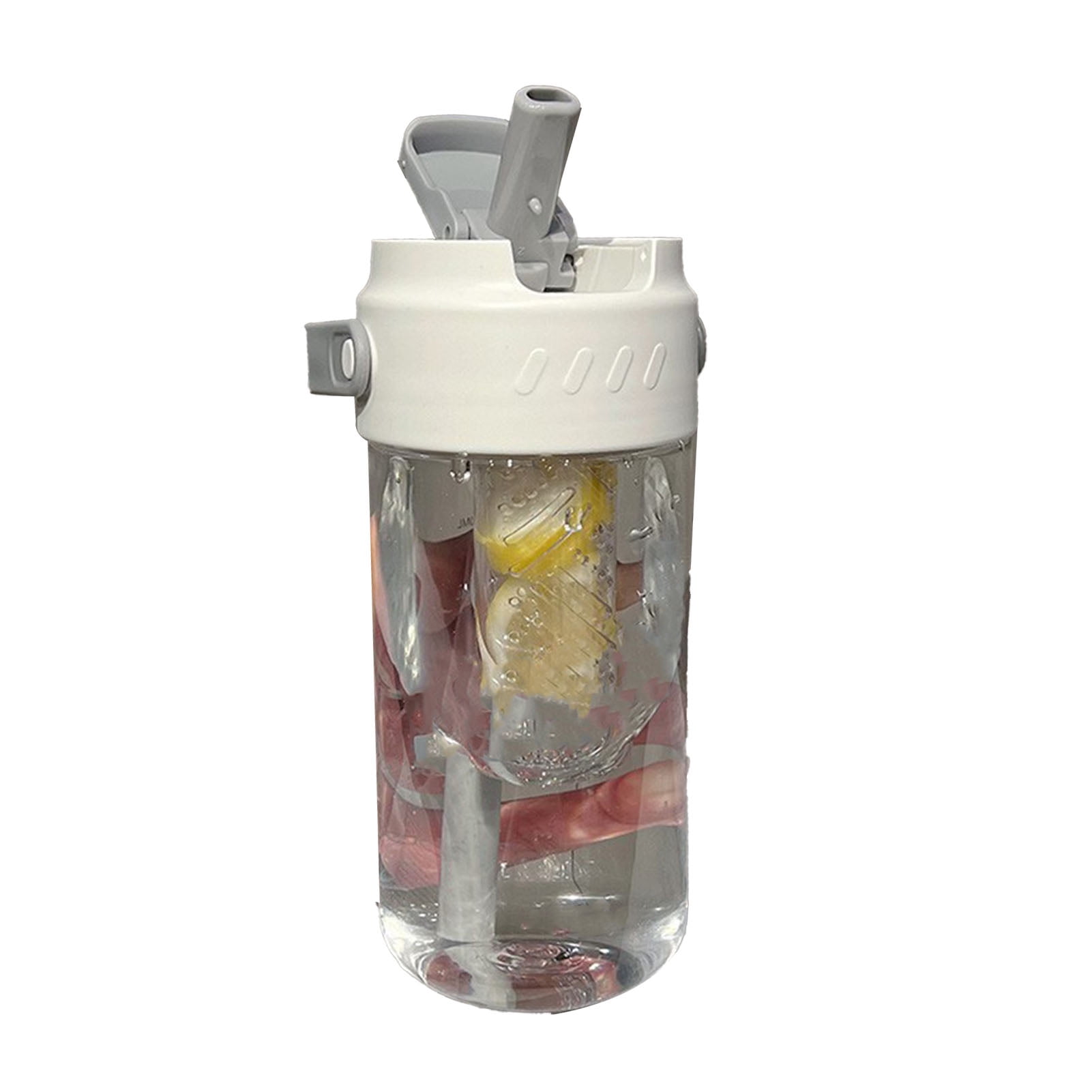 Straw Water Bottle Built in Tea Strainer with Handle PC 700ml Beautiful ...