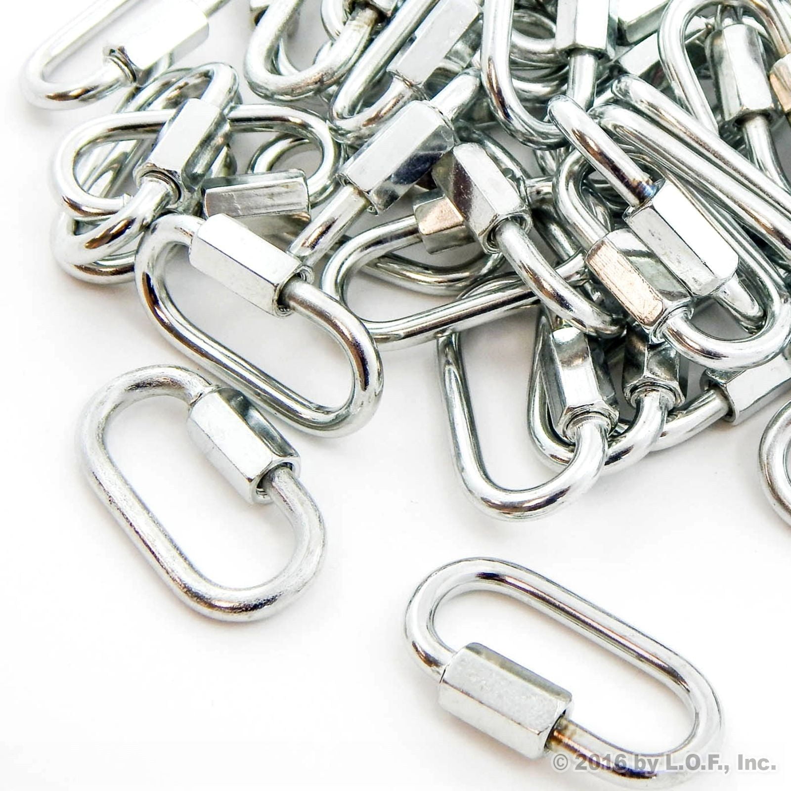 Red Hound Auto 50 Quick Link Chain Cable Strap Connector Rigging 1/8 ...