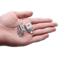 24 Pack Pilaster Shelf Support Clip, Adjustable Stainless Steel ...