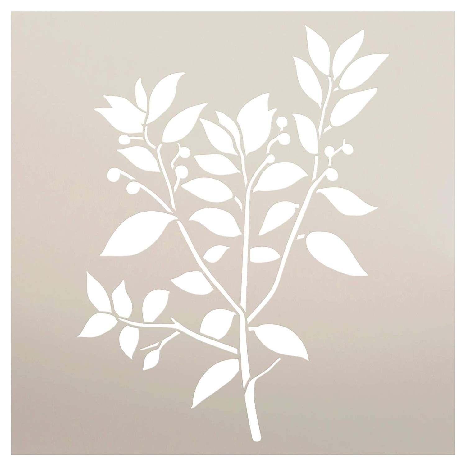 Simple Vine Stencil