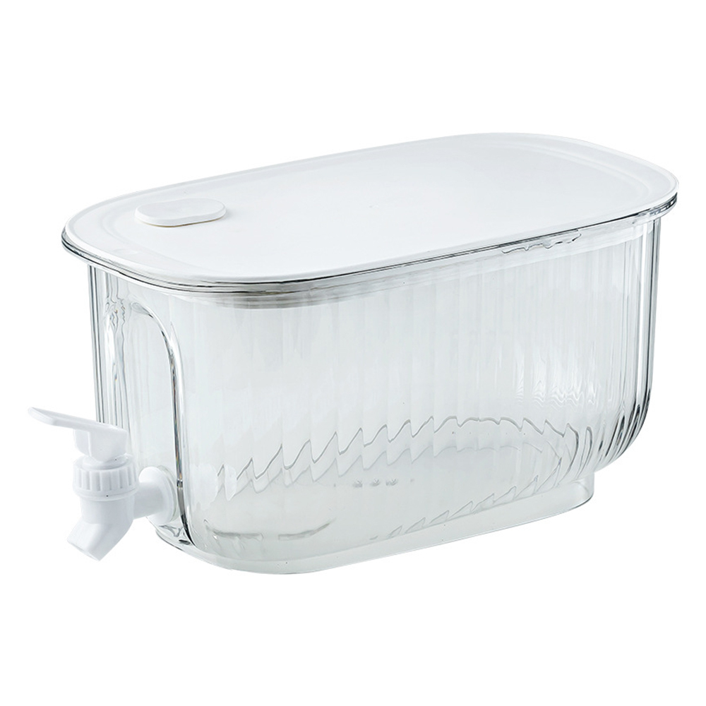 4L Ice Cold Tea Beverage Dispenser With Leak Proof Spigot Clear Water ...