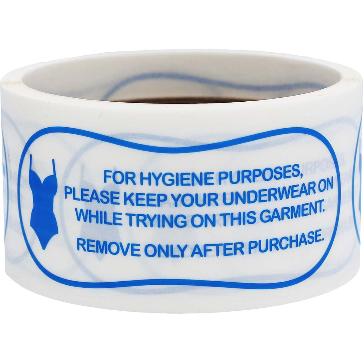Swimwear/Lingerie Hygiene Labels - Clothing Size | 1.735 x 4″ - 100 ...