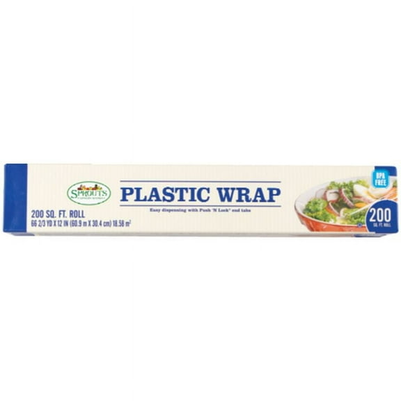 Glad Press’n Seal Plastic Wrap with Griptex Technology, 140 Sq Ft Roll ...