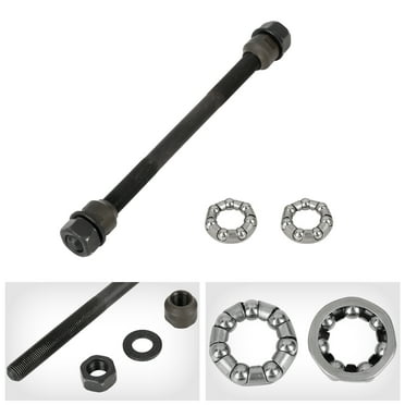 Wheel Master Hub Axle Nut Track 2Ft/2Rr Bag/4 - Walmart.com