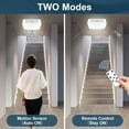 Motion Sensor Ceiling Light Indoor with Remote, Operated Sensor Light ...