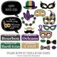 Big Dot of Happiness Mardi Gras - Masquerade Party Photo Booth Props ...