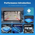 10.1" Touchscreen Screen for with and , Double Din, GPS, WiFi, BT5.1, 8 ...