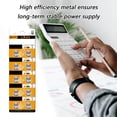 Tibvox 10/20Pcs AG12 LR43 Lithiums Button Cell Batteries for Watch and ...
