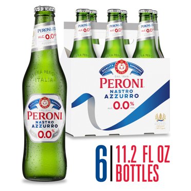 Heineken 0.0 Non-Alcoholic Beer, 6 Pack, 11.2 fl oz Bottles - Walmart.com
