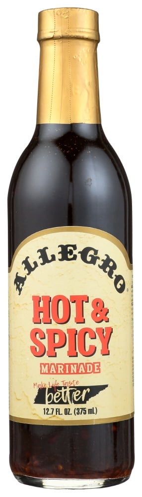 Allegro Hot & Spicy Marinade, 12.7 fl oz - Walmart.com