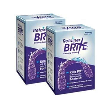 Retainer Brite 96 Cleaning Tablets Dentsply Sirona (3 month supply ...