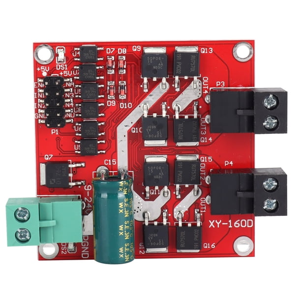 Módulo controlador PWM, módulo controlador de motor CC Puente H ...