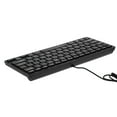 Anself Slim Low Profile Mini Wired USB Keyboard, 78 Keys, Waterproof ...
