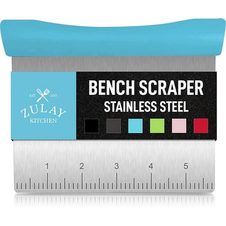 YDHely Premium Multi-purpose Stainless Steel Bench Scraper & Chopper ...