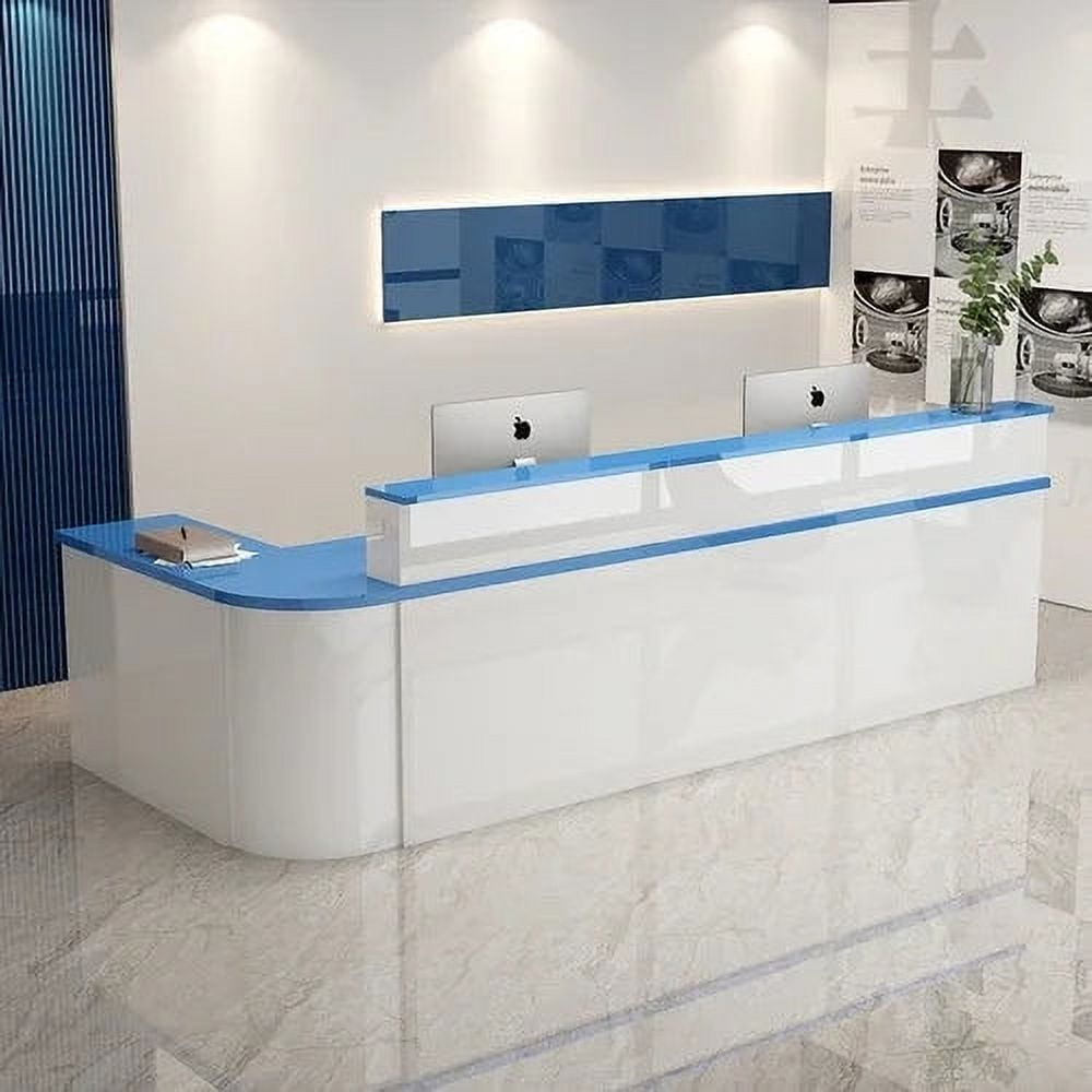 Corner Information Reception Desks European Lectern Luxury Study ...