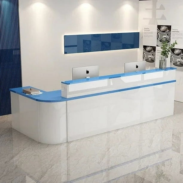 Corner Information Reception Desks European Lectern Luxury Study ...