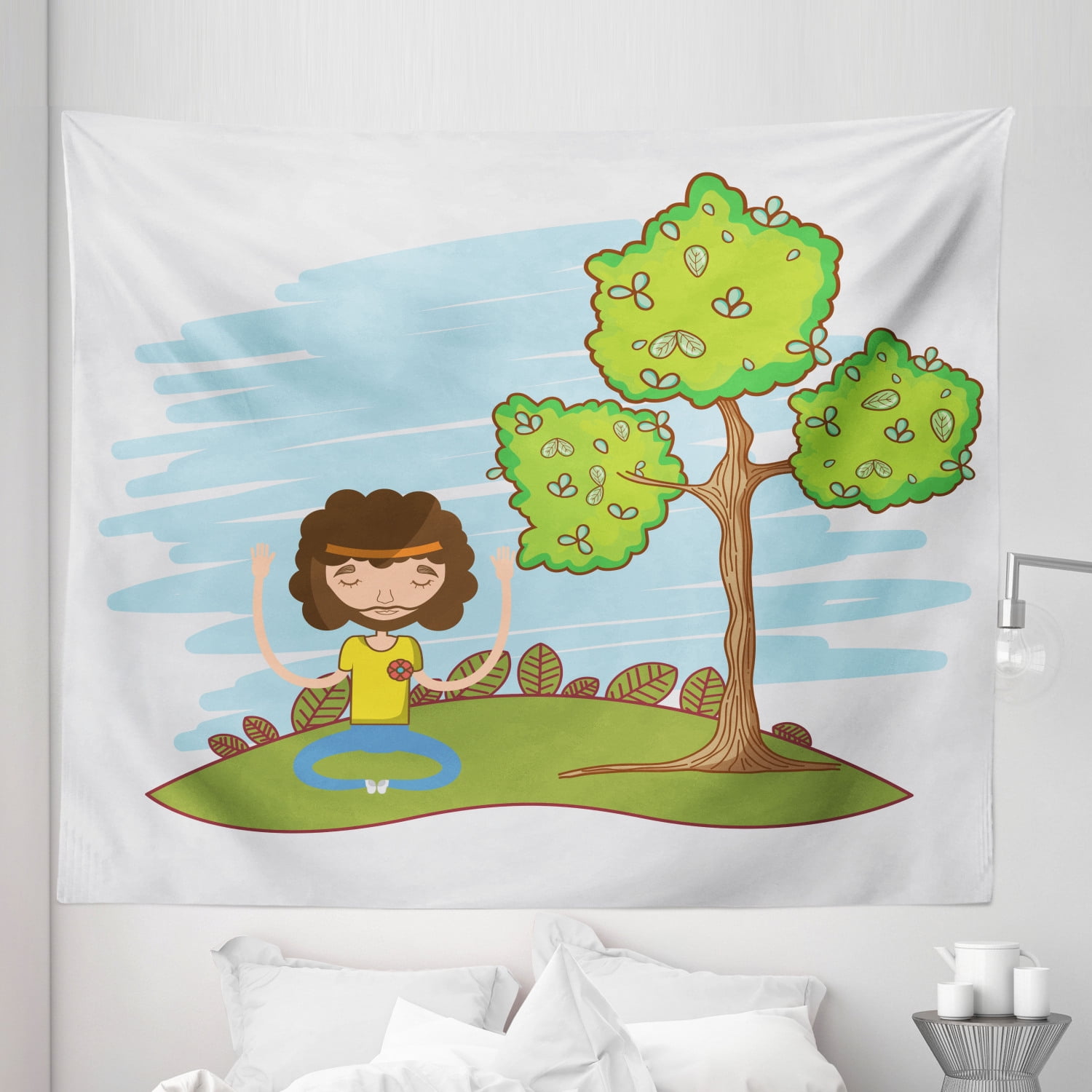 Hippie Tree Tapestry, Connecting to Nature Feel the Power Deep Down of ...