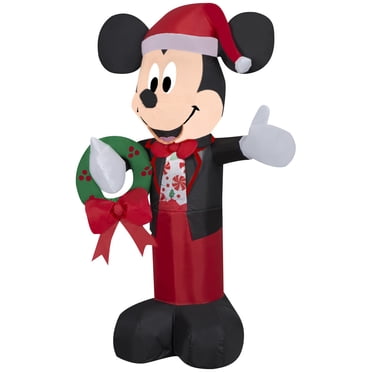 Gemmy Mickey Mouse Disney Airblown Inflatable Halloween Yard Decoration ...