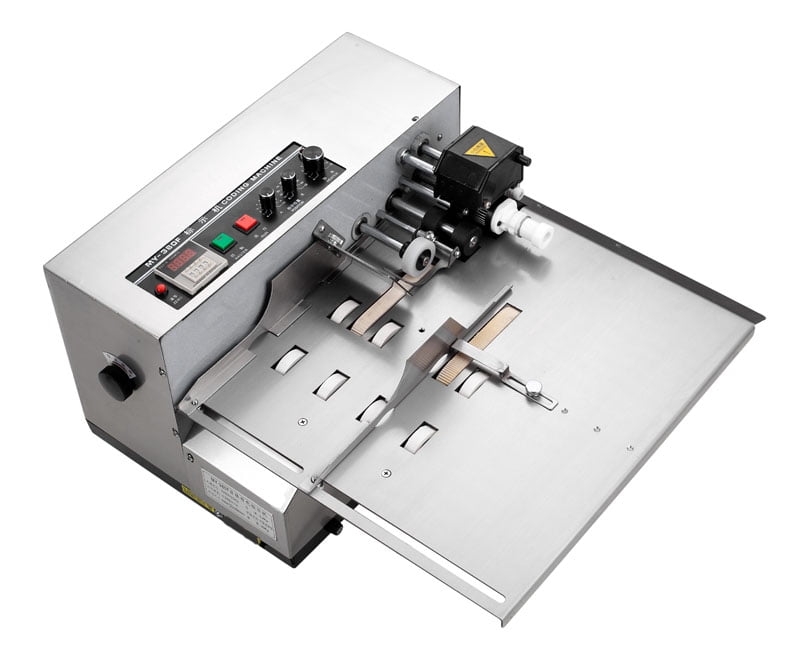 INTSUPERMAI Auto Dry ink Solid-ink Coding Machine Print Date label Widen Continuous Printing ...