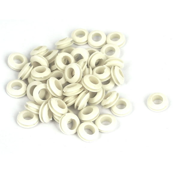White Rubber Grommets