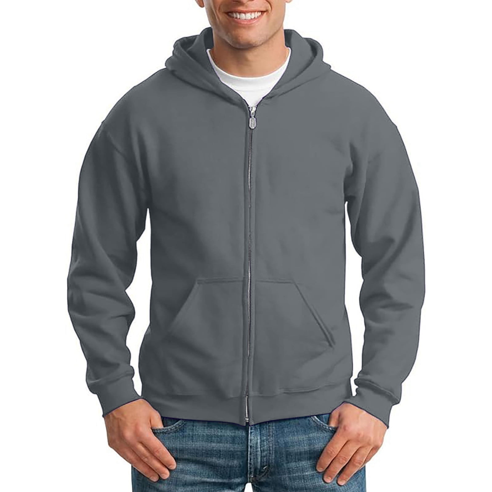 Click here for Ediodpoh Mens Zip Up Hoodie Long Sleeve Full Zip H... prices