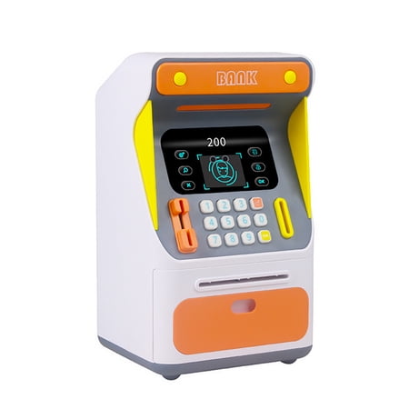 ATM Savings ATM Cash Bank Personal Coin Money Savings Bank Pink ...