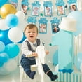NOGIS 1st Birthday Photo Banner for Baby from Newborn to 12 Months ...