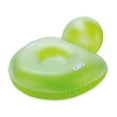 Summer Waves Inflatable Aqua Glow Lazy Lounge Pool Float, with Color ...