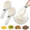Electronic Measuring Cup with Touch Screen, Easy-Clean Food Scale for ...