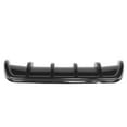 Rear Bumper Diffuser Universal Rear Spoiler Fin Tail Insert Bumper ...