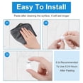 200Pcs Self Adhesive Clips for Photo Sticky Clips for Wall Tapestry ...