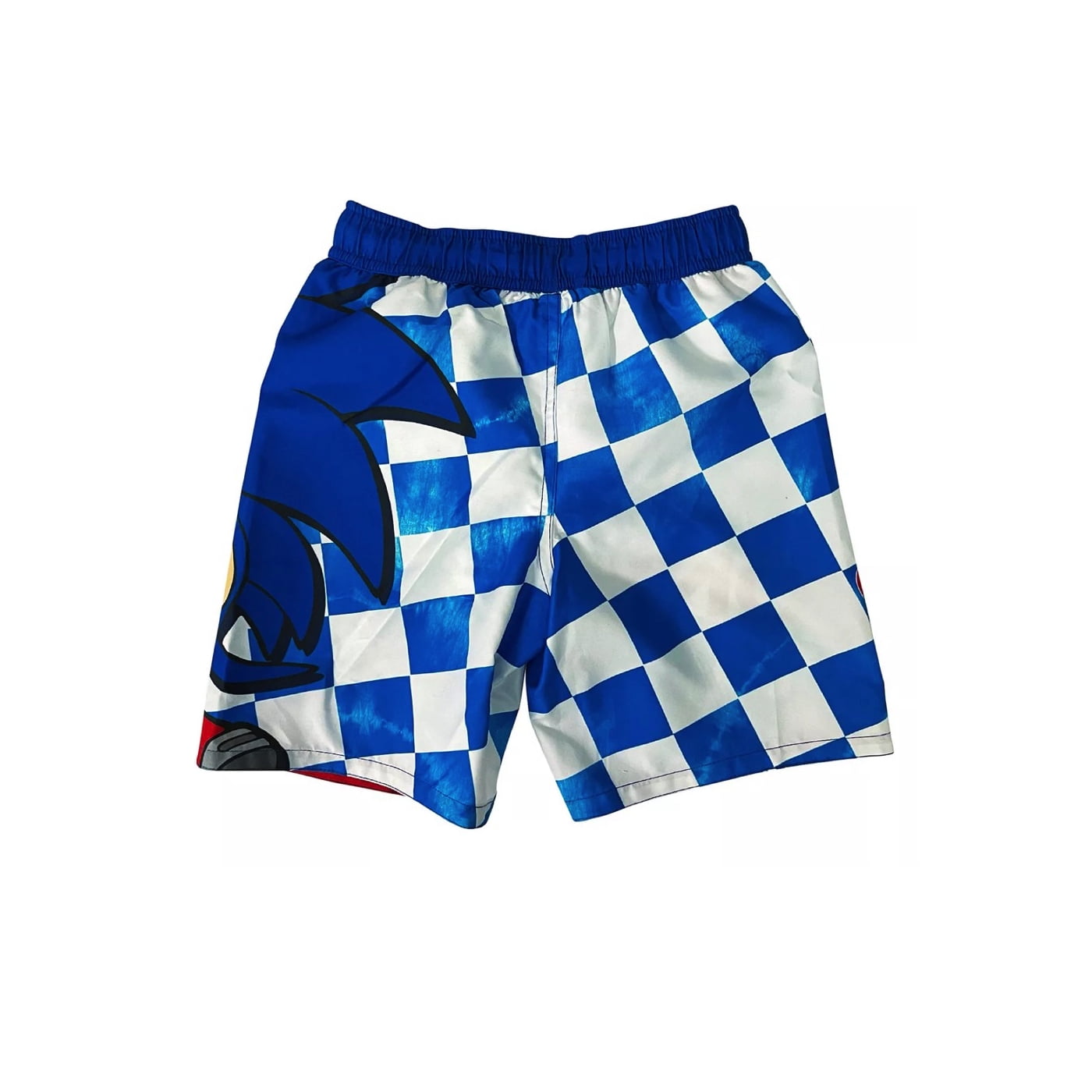 Buy Sonic the Hedgehog Boys' Bathing Suit Kids Swim Trunks, 4-7, Blue ...