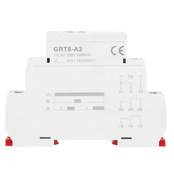 GR,Single Function Din Rail Time Delay GR Timer Relay Crafted with Care ...